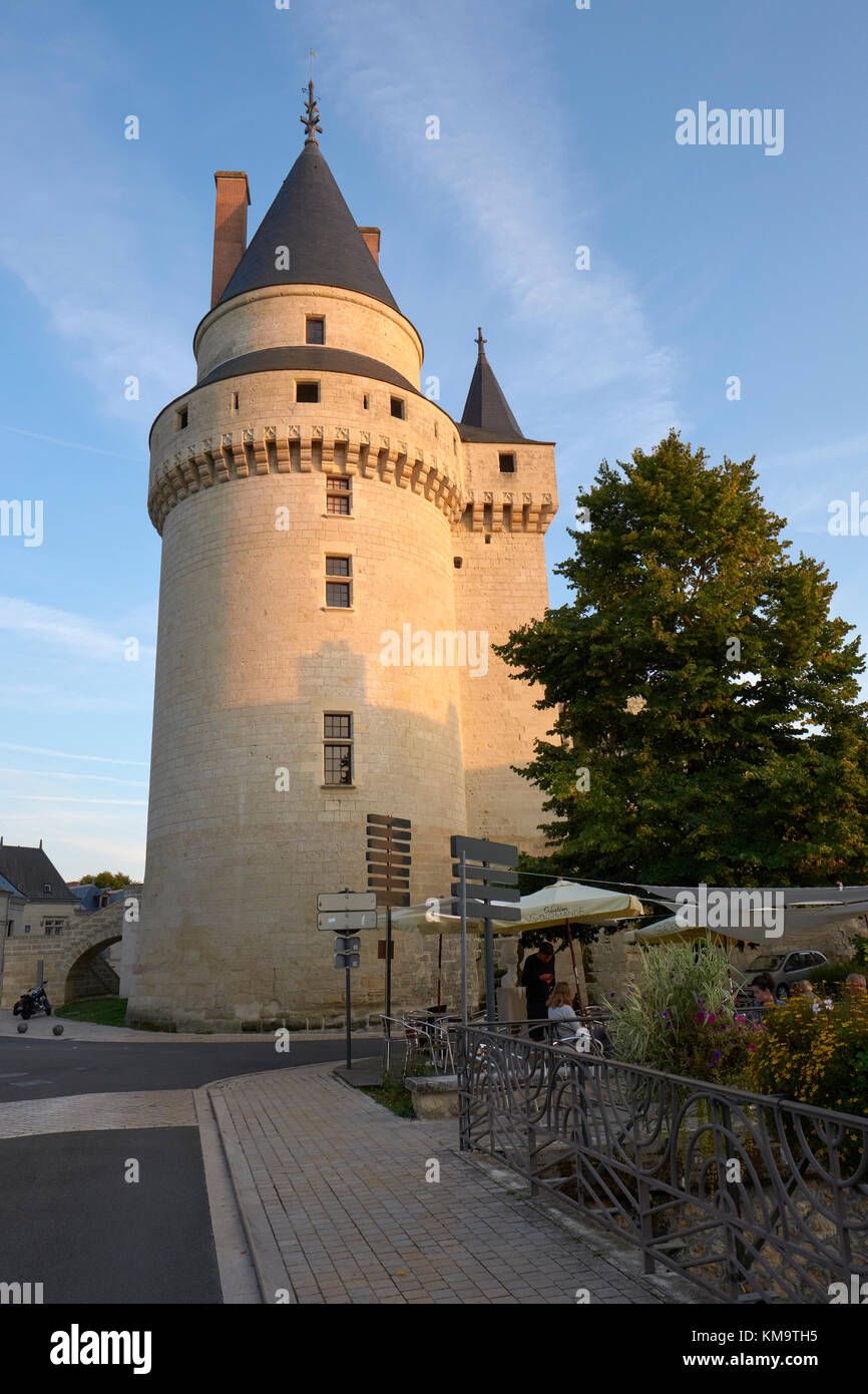 The Chateau de Langeais in Langeais in the Loire Valley France Stock ...