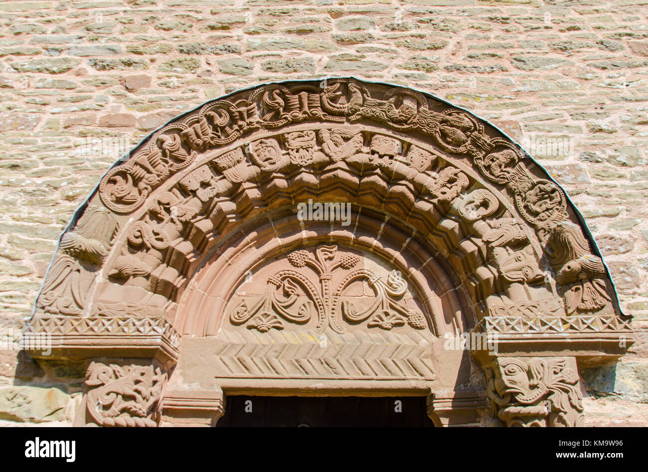 Kilpeck church hi-res stock photography and images - Alamy