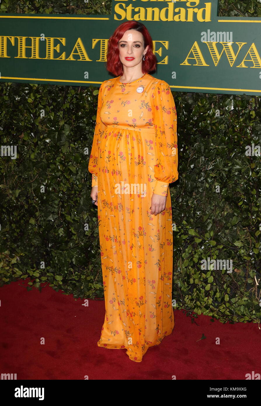 London Uk Laura Donnelly At London Evening Standard Theatre Awards At