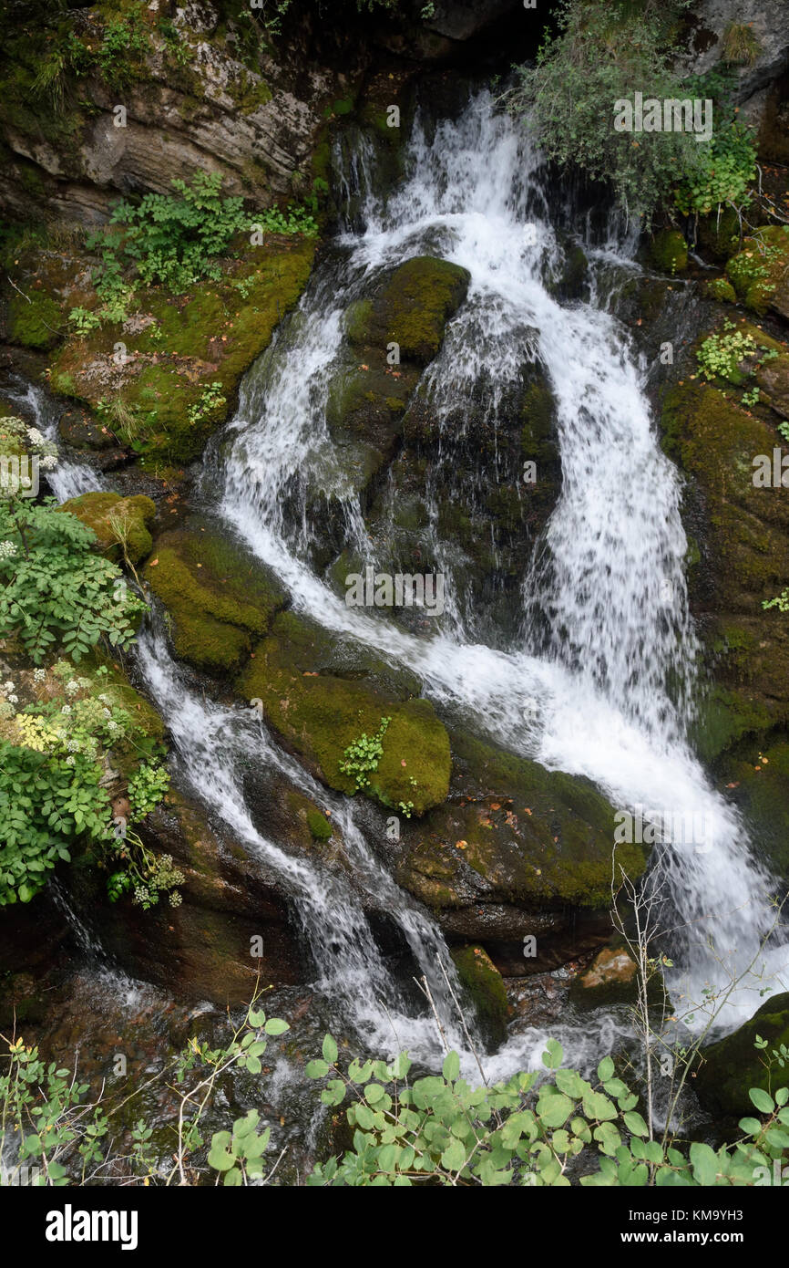 source (les fonts del LLobregat) in Castellar de N hug, Barcelona ...