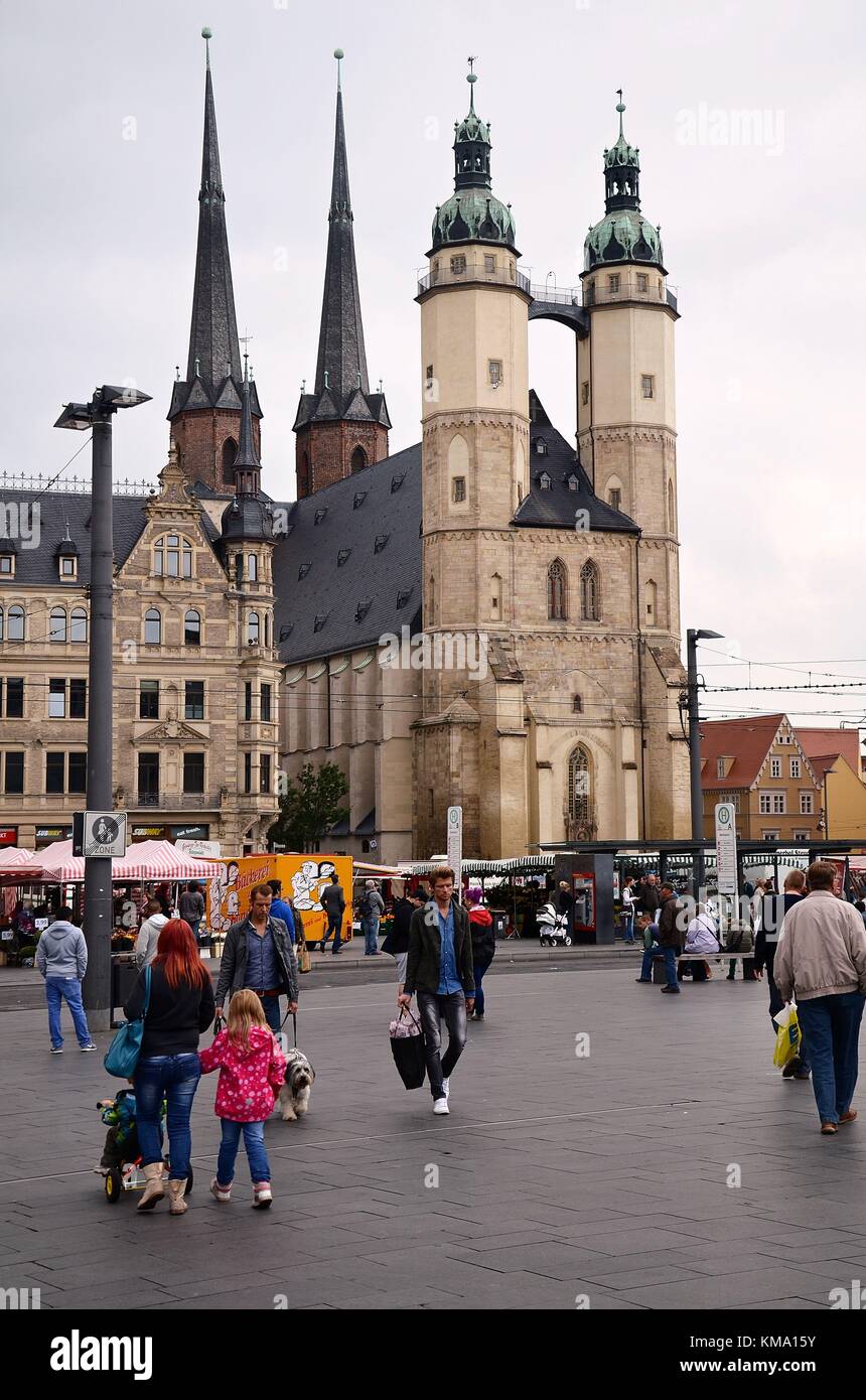 Halle germany city halle der hi-res stock photography and images - Alamy