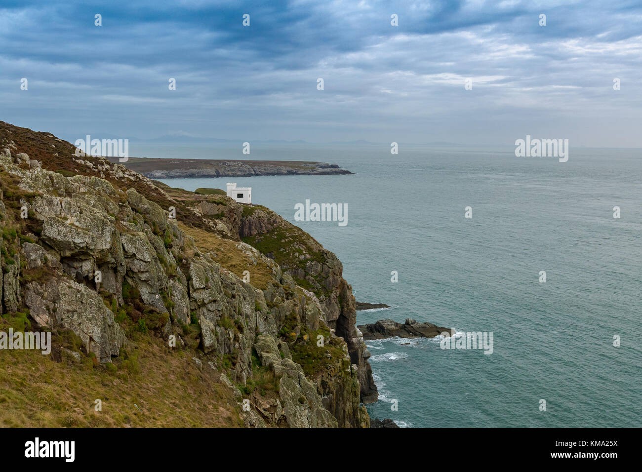 Ellis Tower, near South Stack Lighthouse, Holyhead, Isle of Anglesey ...