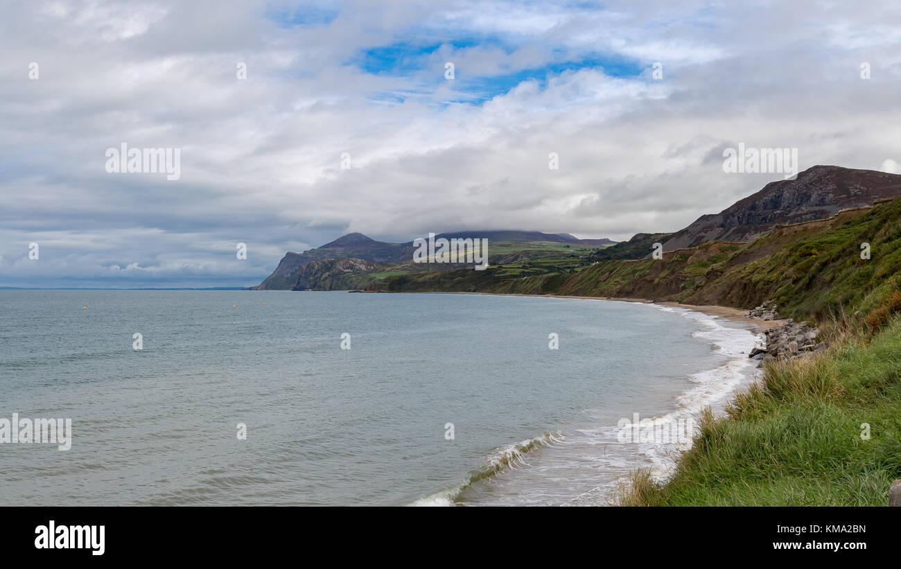 Welsh coast near Traeth Nefyn, Lleyn Peninsula, Gwynedd, Wales, UK ...