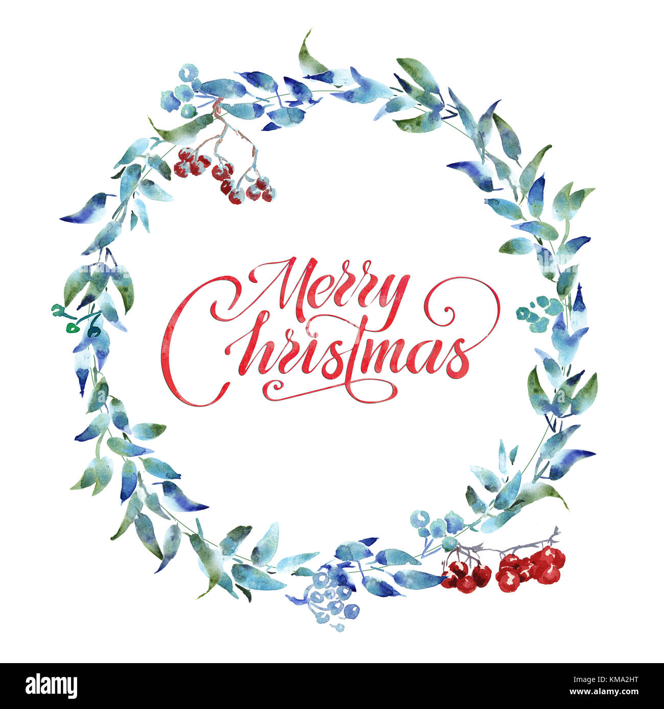 Merry christmas drawing Cut Out Stock Images & Pictures - Alamy