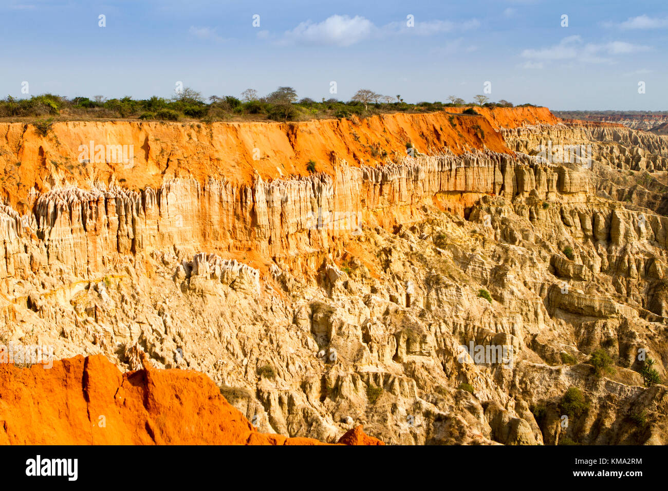 View of Miradouro da Lua, African landscape, Angola Stock Photo - Alamy