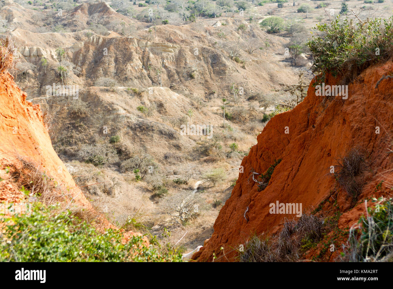 View of Miradouro da Lua, African landscape, Angola Stock Photo - Alamy