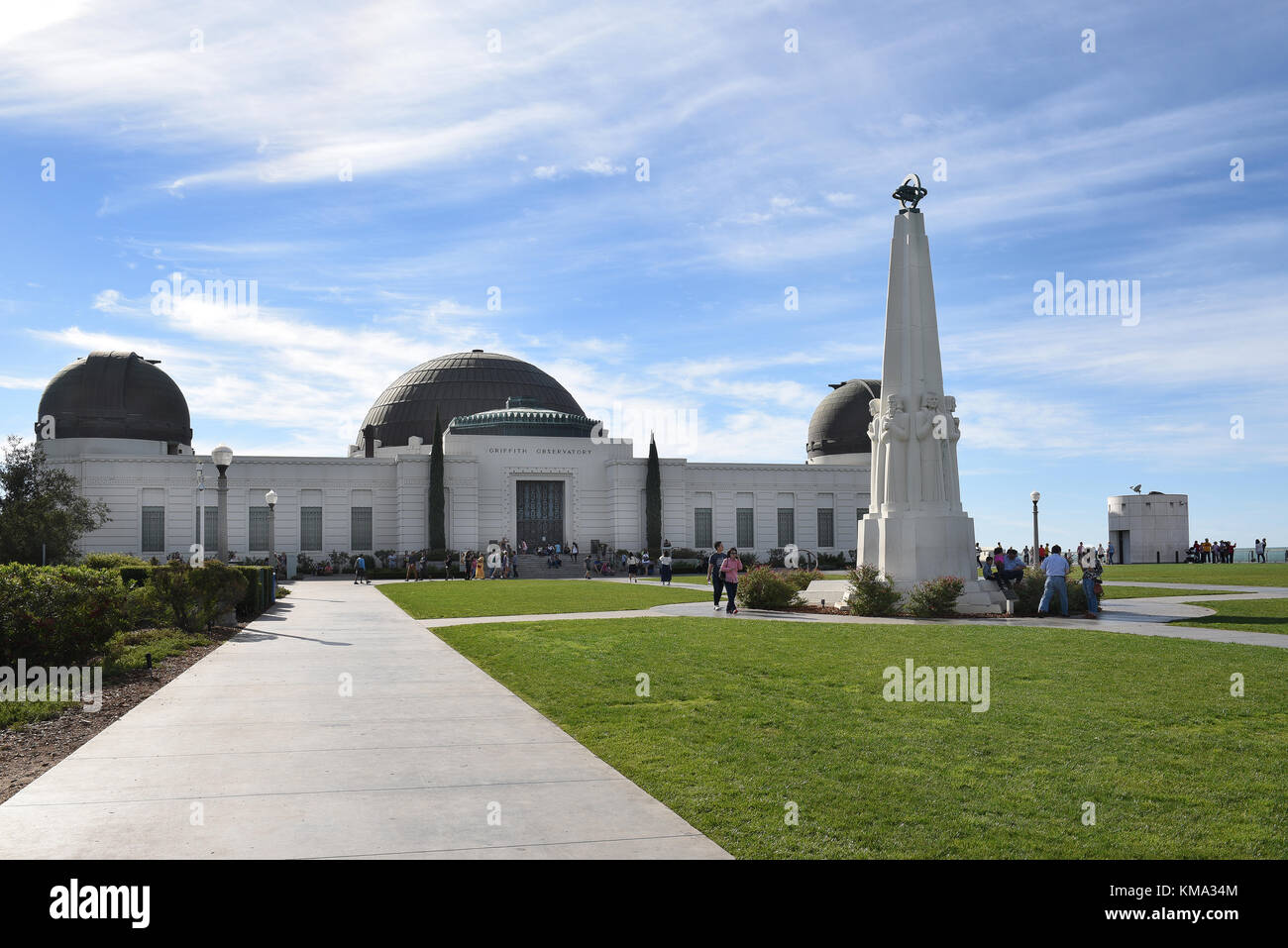 LOS ANGELES - NOVEMBER 24, 2017: Griffith Observatory. Griffith ...