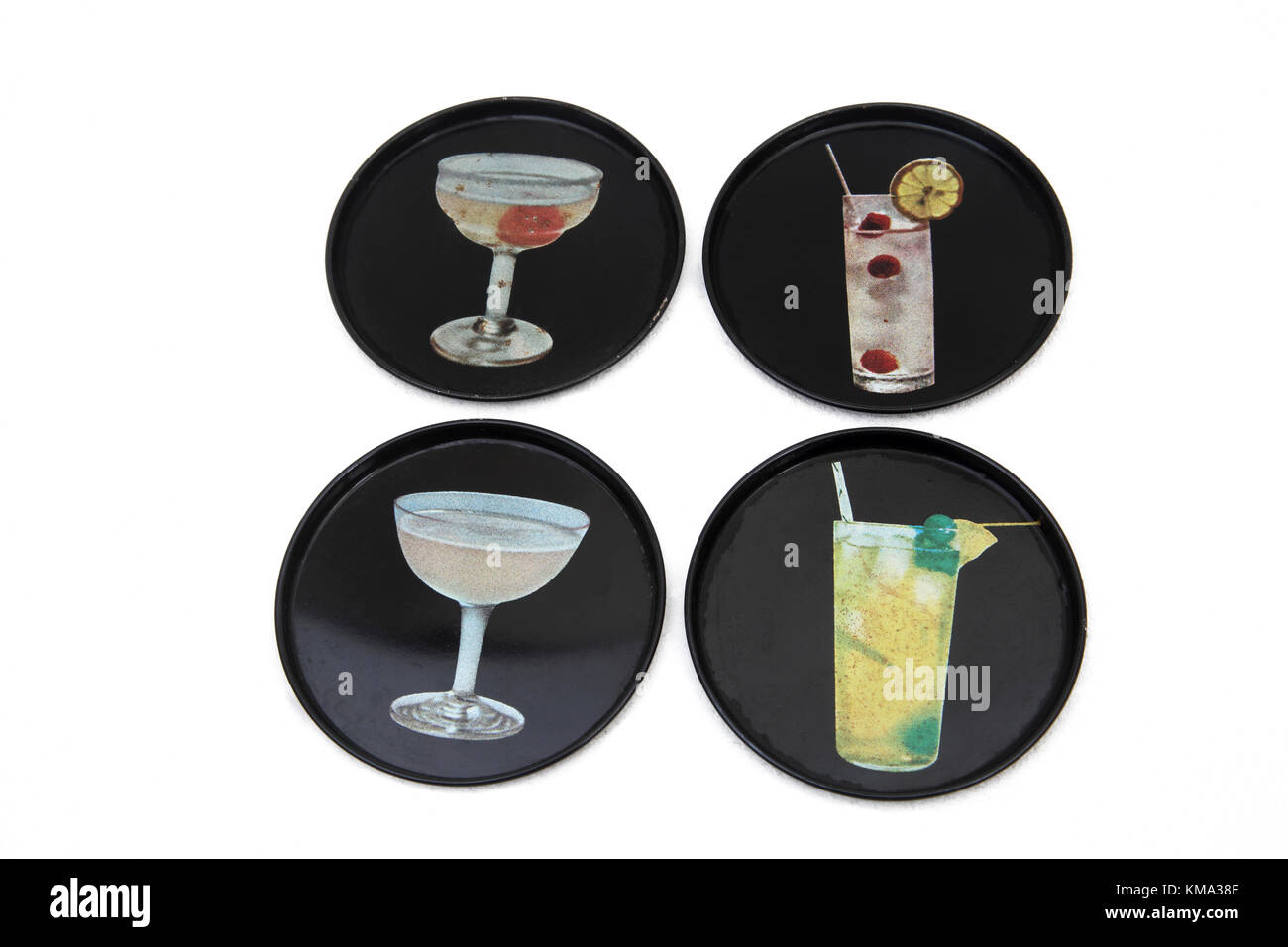 Metal coasters hi-res stock photography and images - Alamy