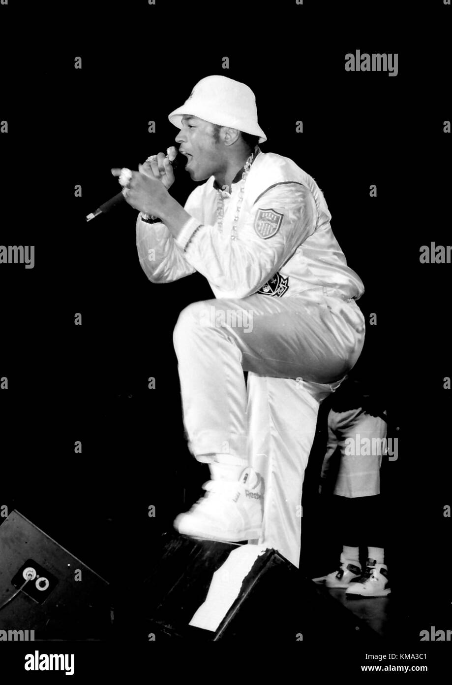 MOUNTAIN VIEW, CA - 1988: LL Cool J performs at KMEL Concert in ...