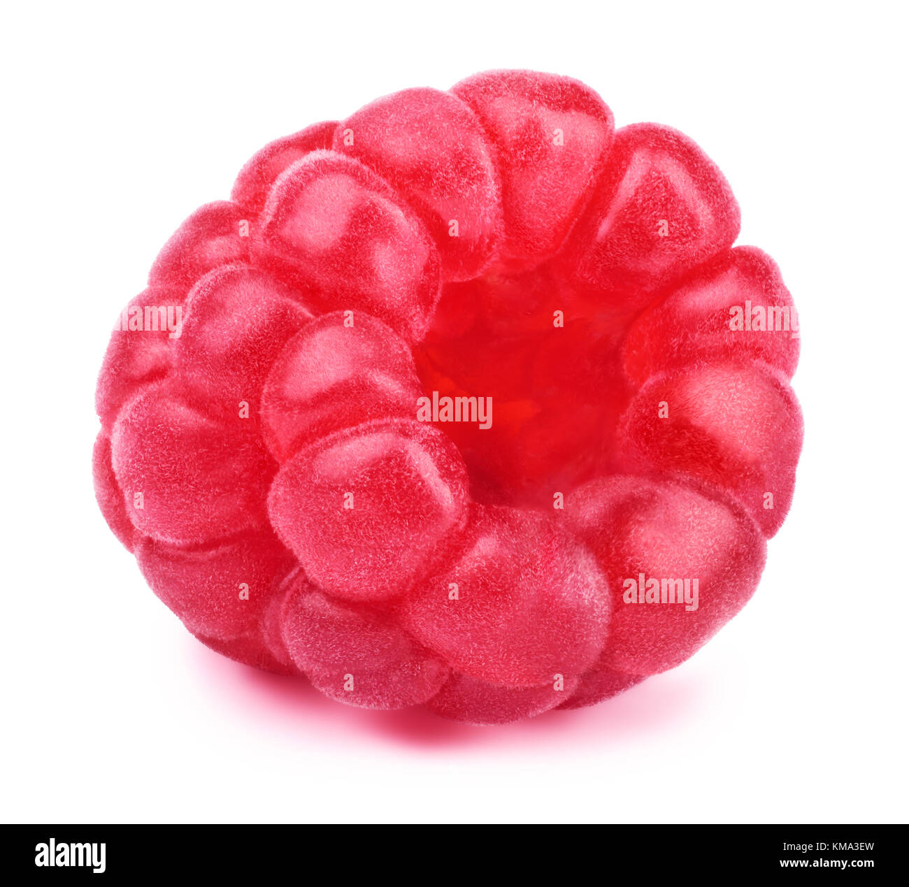 Ripe raspberry isolated Stock Photo - Alamy