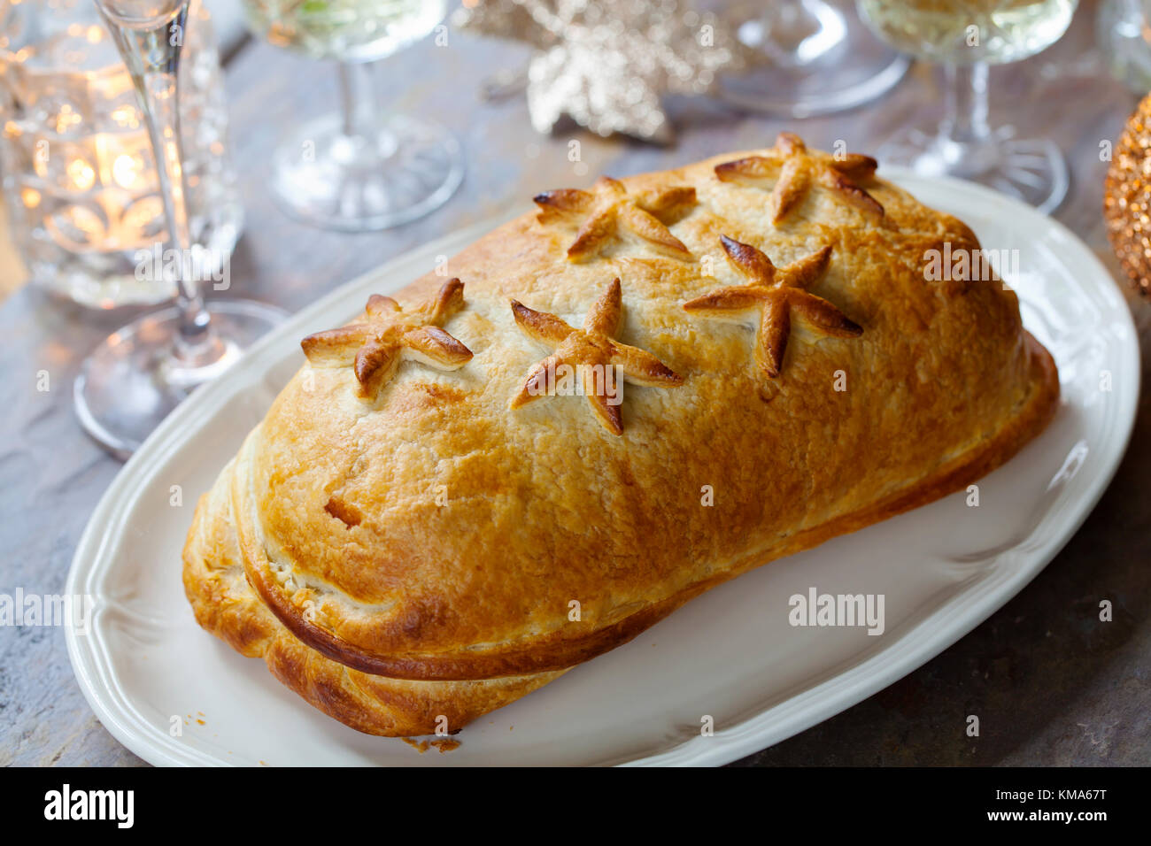 Fish main meal christmas hi-res stock photography and images - Alamy