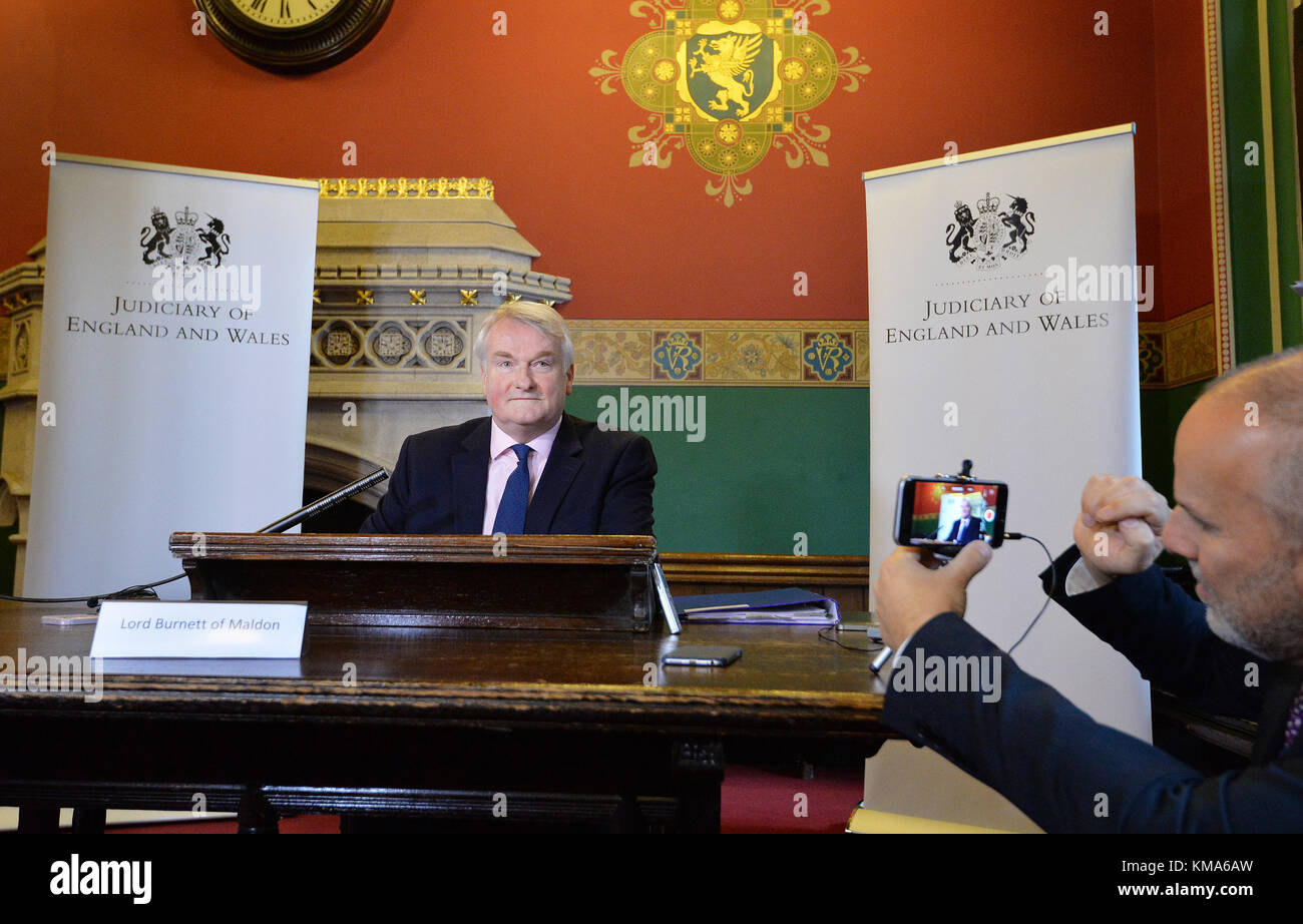 Lord chief justice lord burnett maldon hi-res stock photography and ...