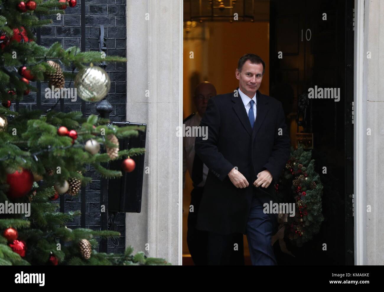 Health Secretary Jeremy Hunt leaving 10 Downing Street, London ...