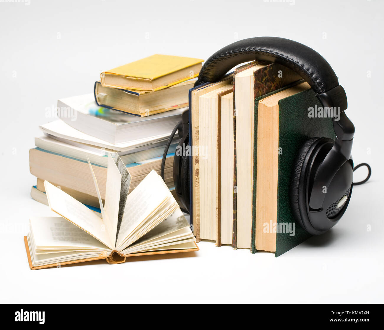 Audio book speaker hi-res stock photography and images - Alamy