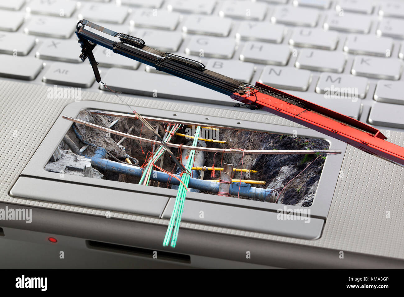 Computer or network maintenance or security concept Stock Photo - Alamy
