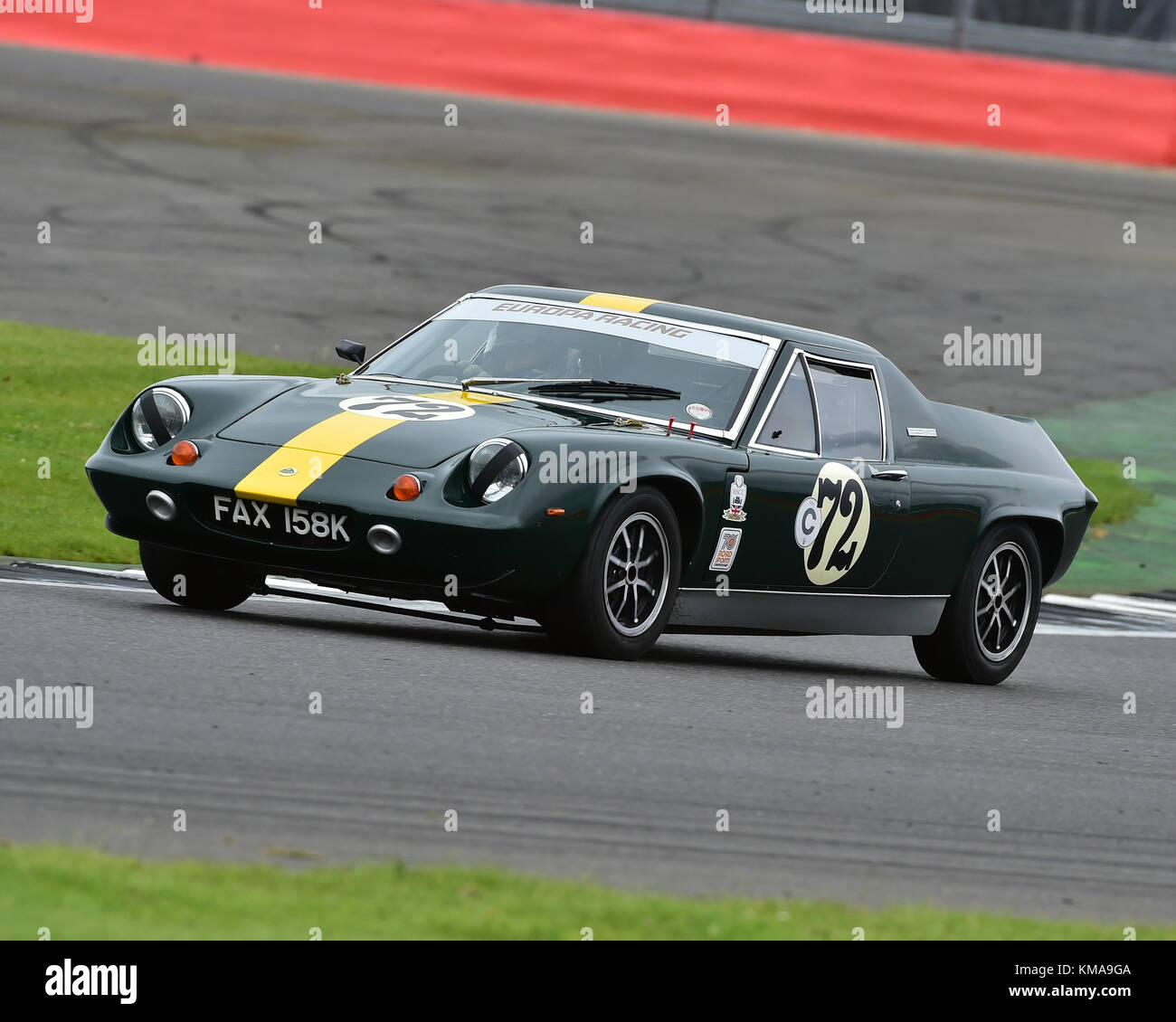 Jim Dean, Lotus Europa, 70's Road Sports, HSCC, Silverstone ...