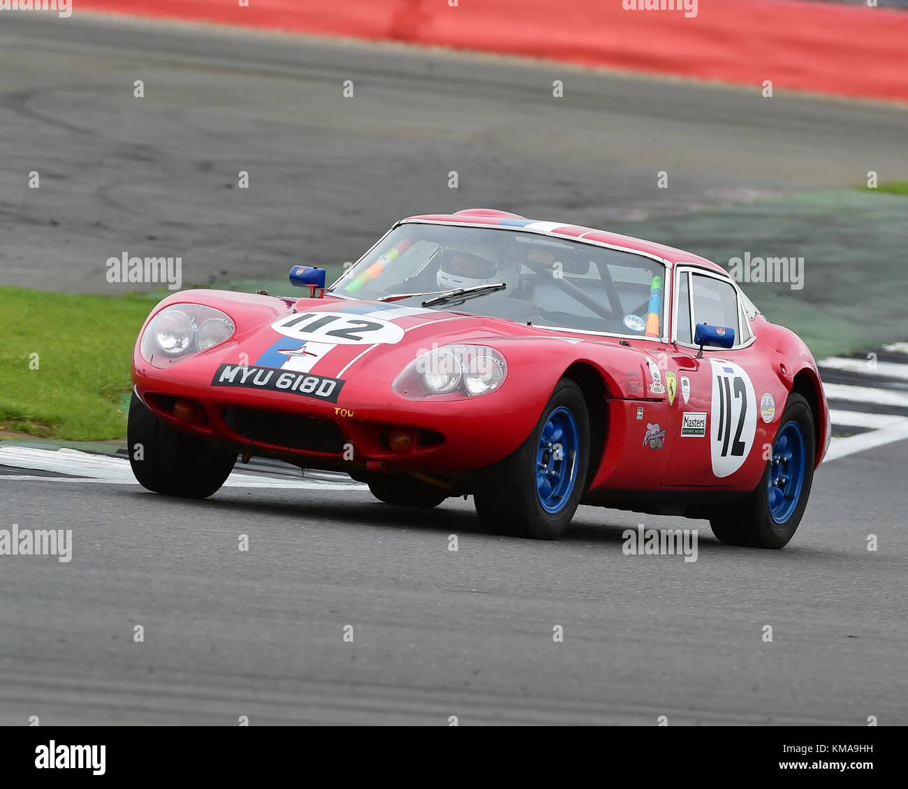 Johan Denekamp, Marcos 1800 GT, 70's Road Sports, HSCC, Silverstone ...