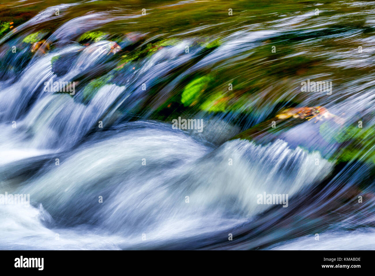 View of the East Lyn River Stock Photo - Alamy