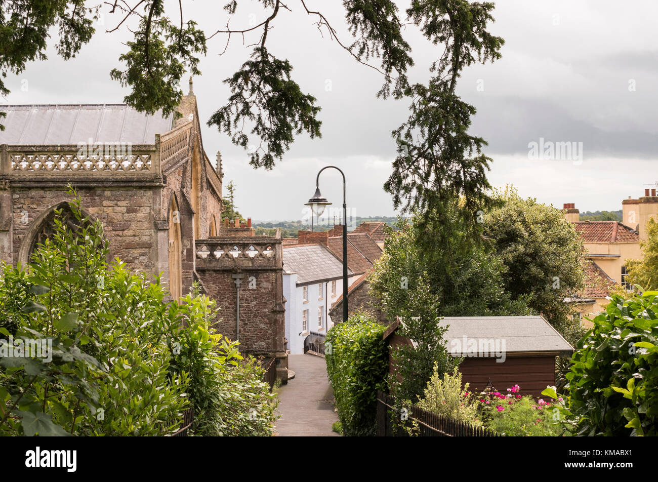 Village of Axbridge in Somerset, England Stock Photo - Alamy