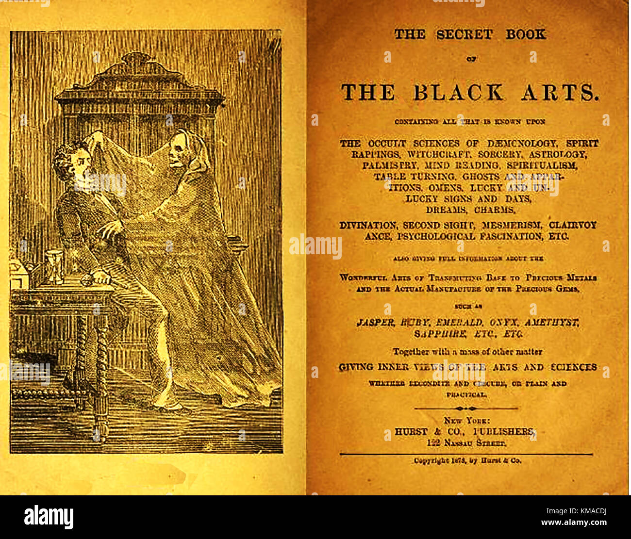 Ancient magical texts - The Secret Book of the Black Arts (1878) with ...