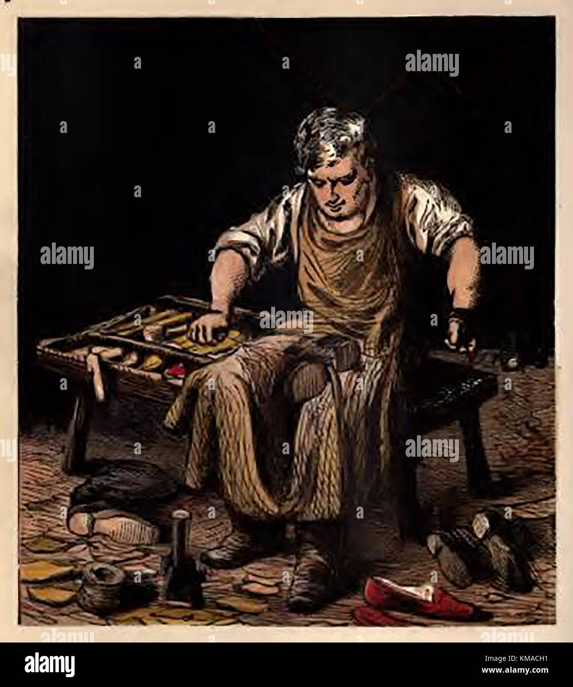 Cobbler 19th century hi-res stock photography and images - Alamy