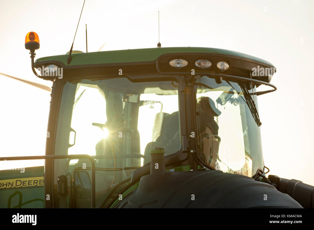 Inside tractor cab hi-res stock photography and images - Alamy