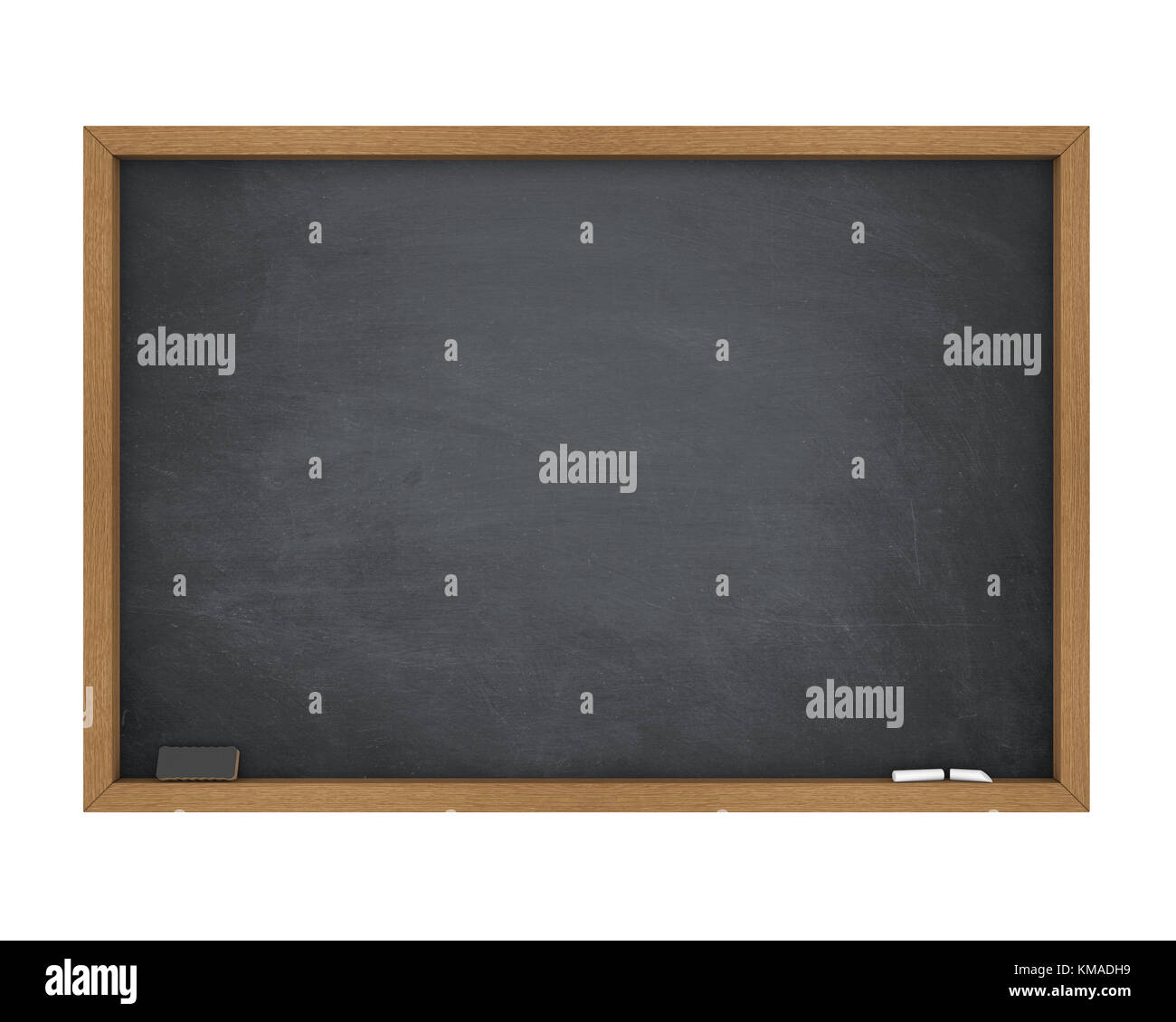 Blank Chalkboard Isolated Stock Photo - Alamy