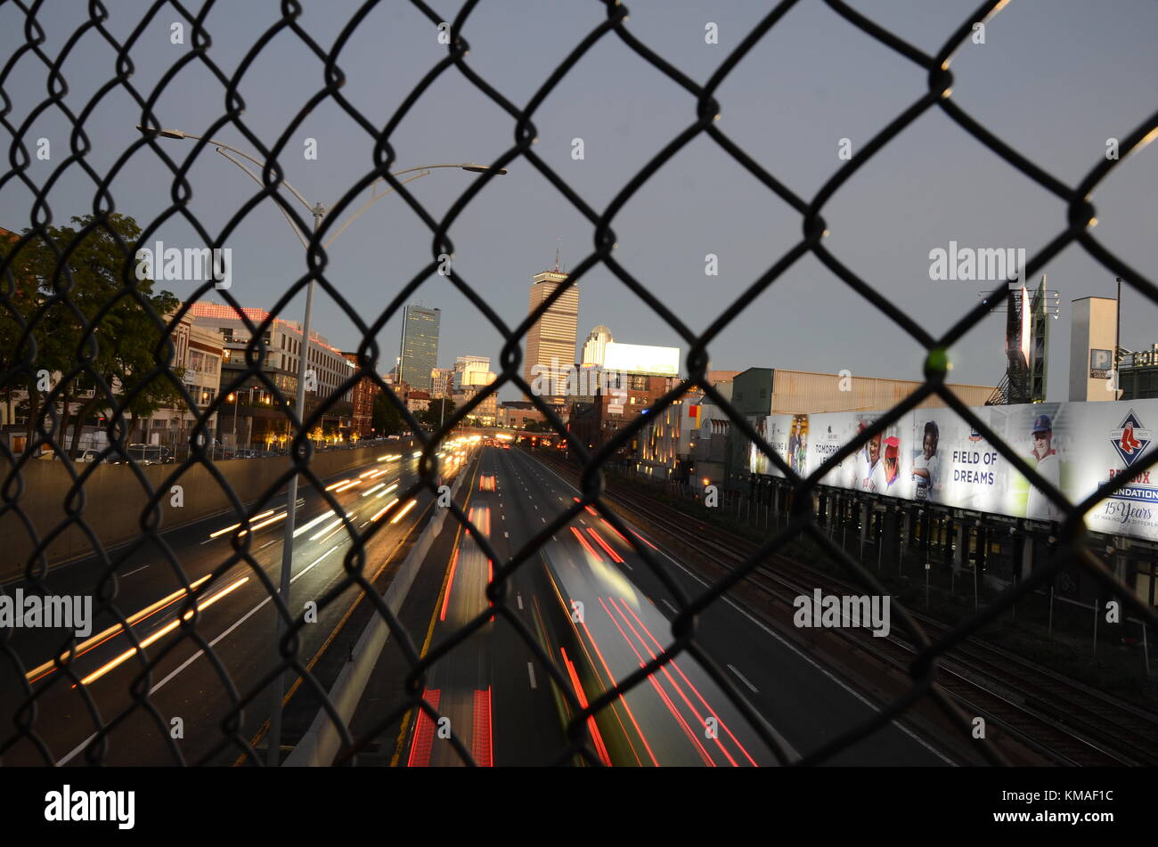 Boston traffic lights hi-res stock photography and images - Alamy