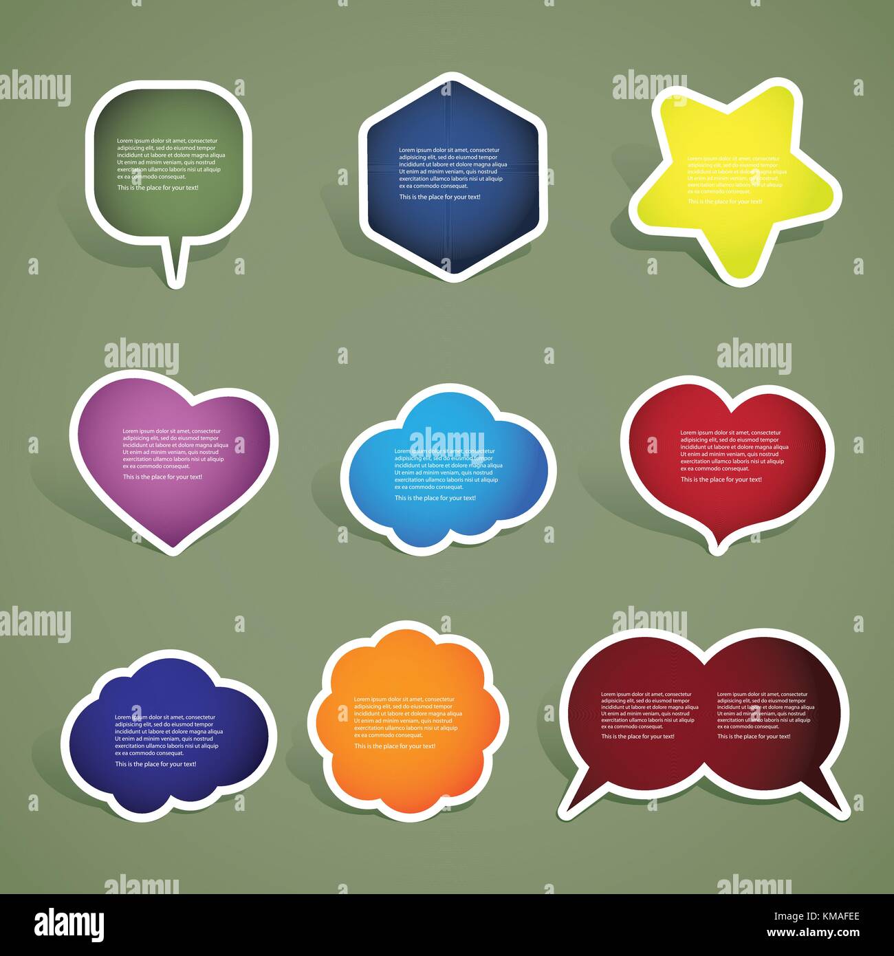 Colorful Labels, Tags Stock Vector Image & Art - Alamy