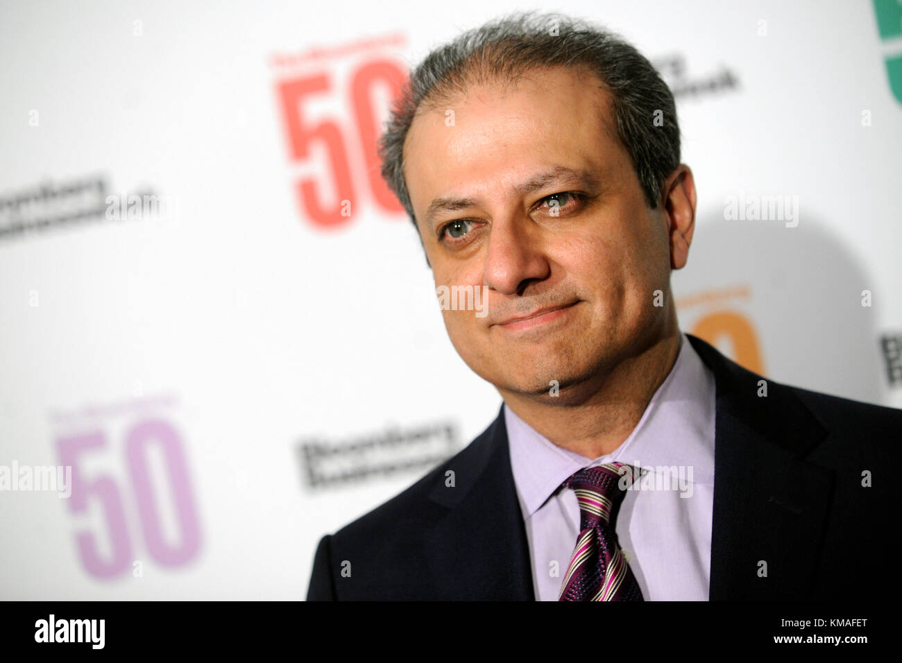 Preet Bharara attends 'The Bloomberg 50' Celebration at the Gotham Hall ...