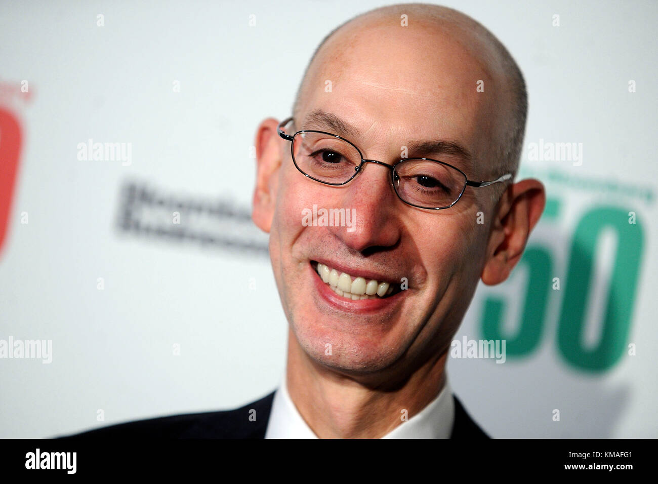 Adam Silver attends 'The Bloomberg 50' Celebration at the Gotham Hall ...