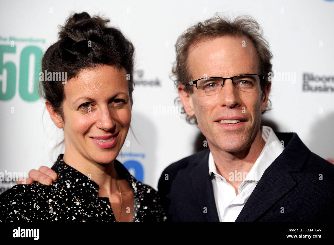 Aria Sloss and Dan Barber attend 'The Bloomberg 50' Celebration at the ...