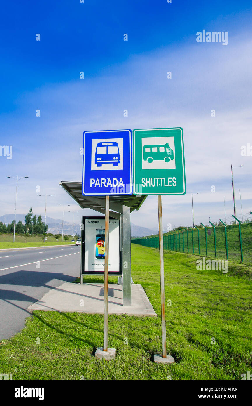 Ecuador bus stop hi-res stock photography and images - Alamy