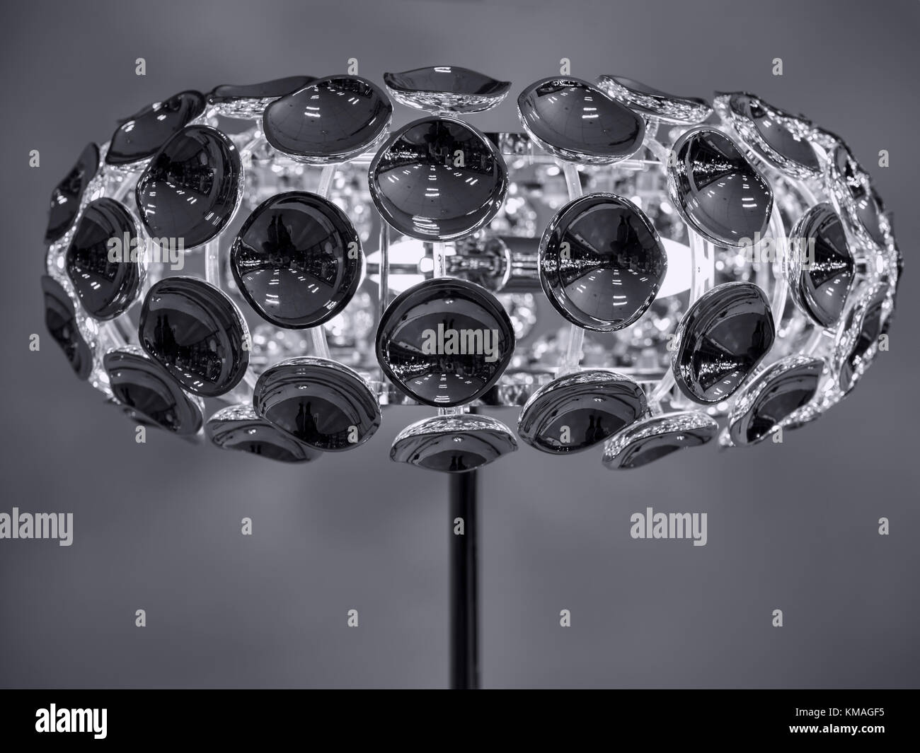 Gold blue tone led lamp Stock Photo - Alamy