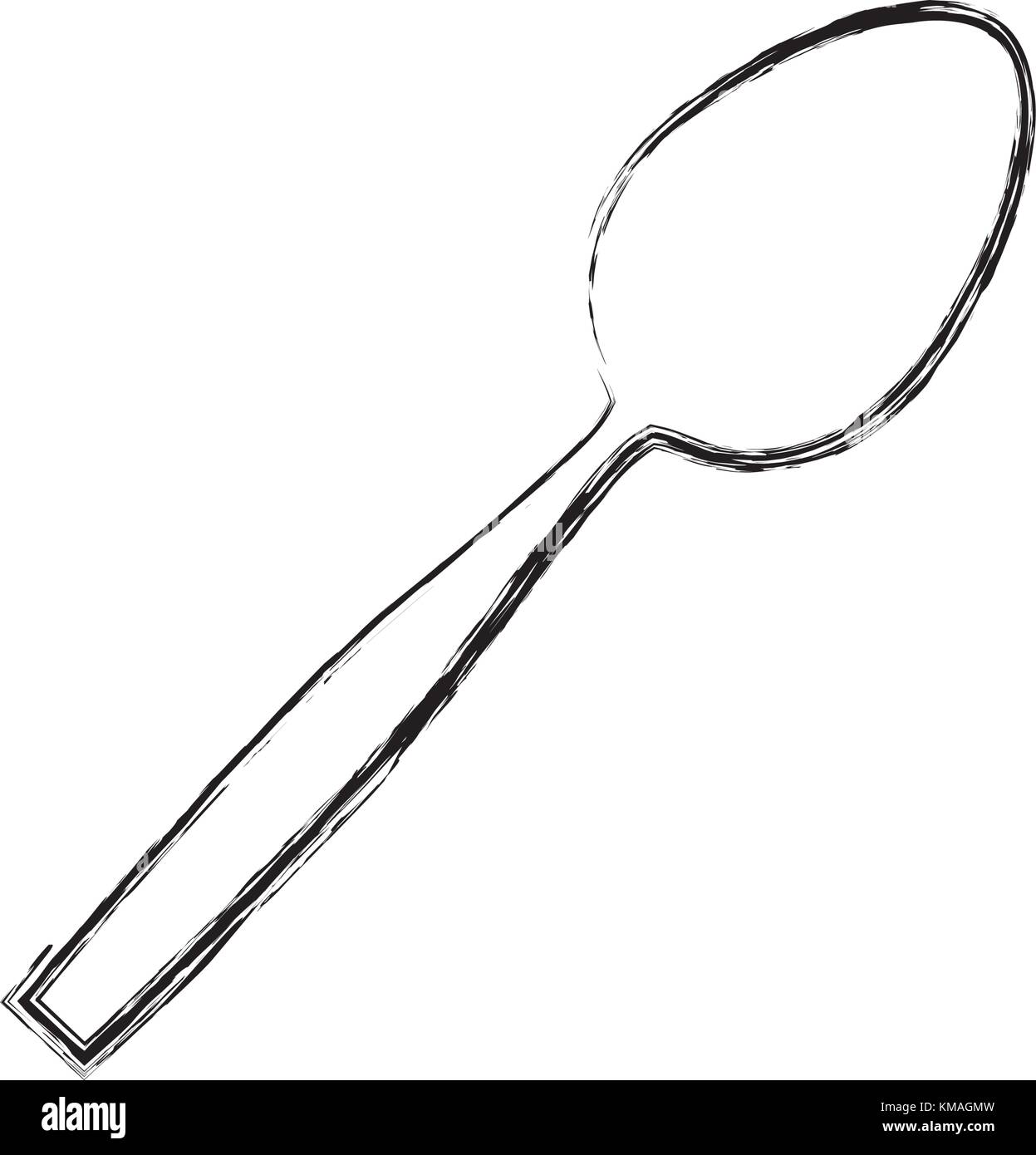 spoon vector illustration Stock Vector Image & Art - Alamy