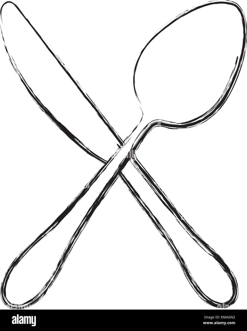 cutlery vector illustration Stock Vector Image & Art - Alamy