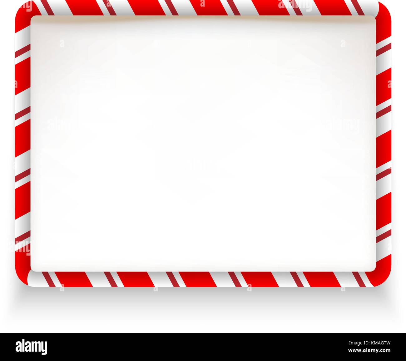 Holiday stripe frame-01 Stock Vector Image & Art - Alamy