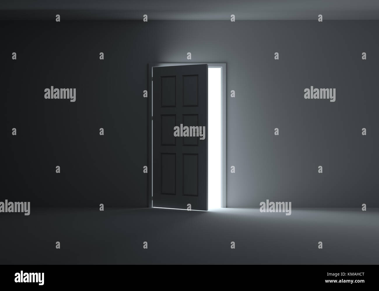 Open door with bright light Stock Photo - Alamy