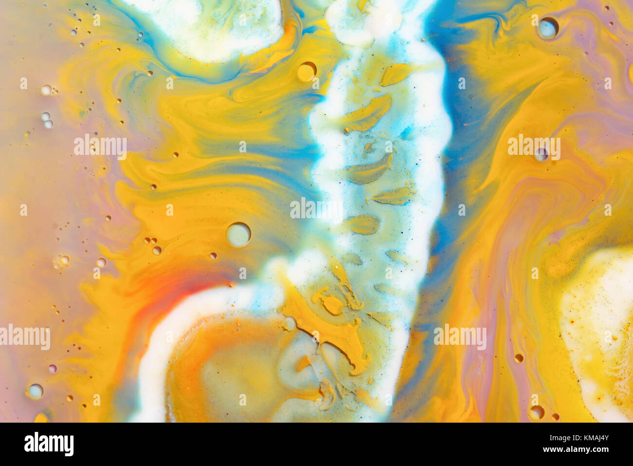 Macro colors created by oil and paint Stock Photo - Alamy