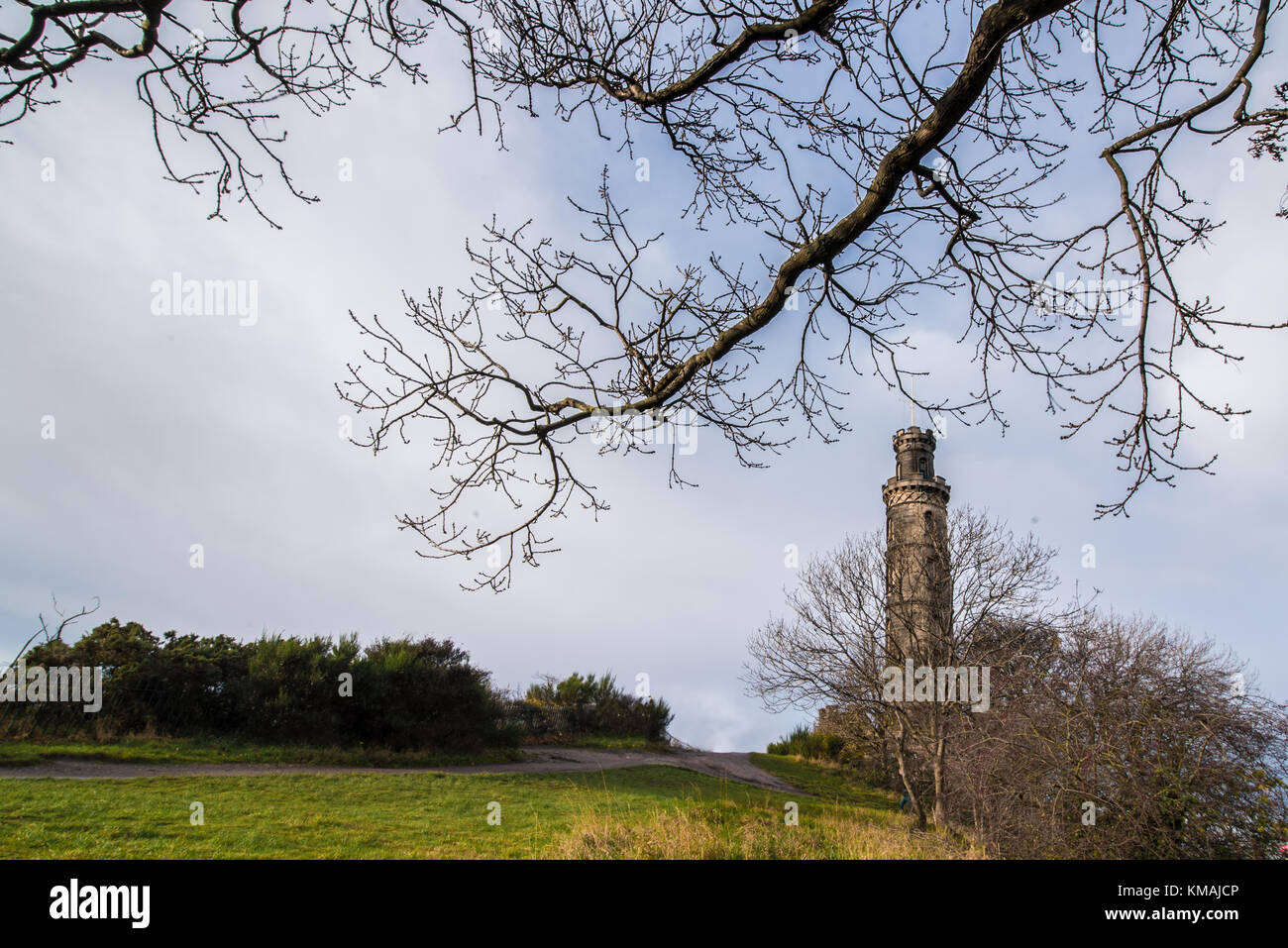 Nelson tower edinburgh hi-res stock photography and images - Alamy
