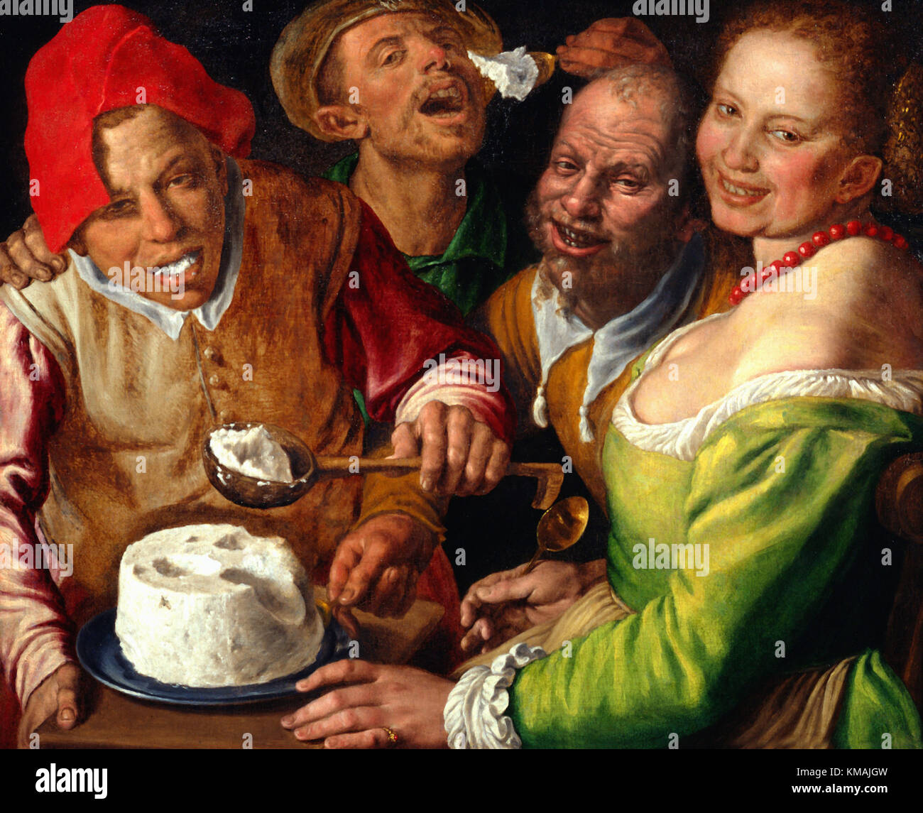 Campi Vincenzo - Italian School - The Ricotta Eaters - Lyon Musee Des ...