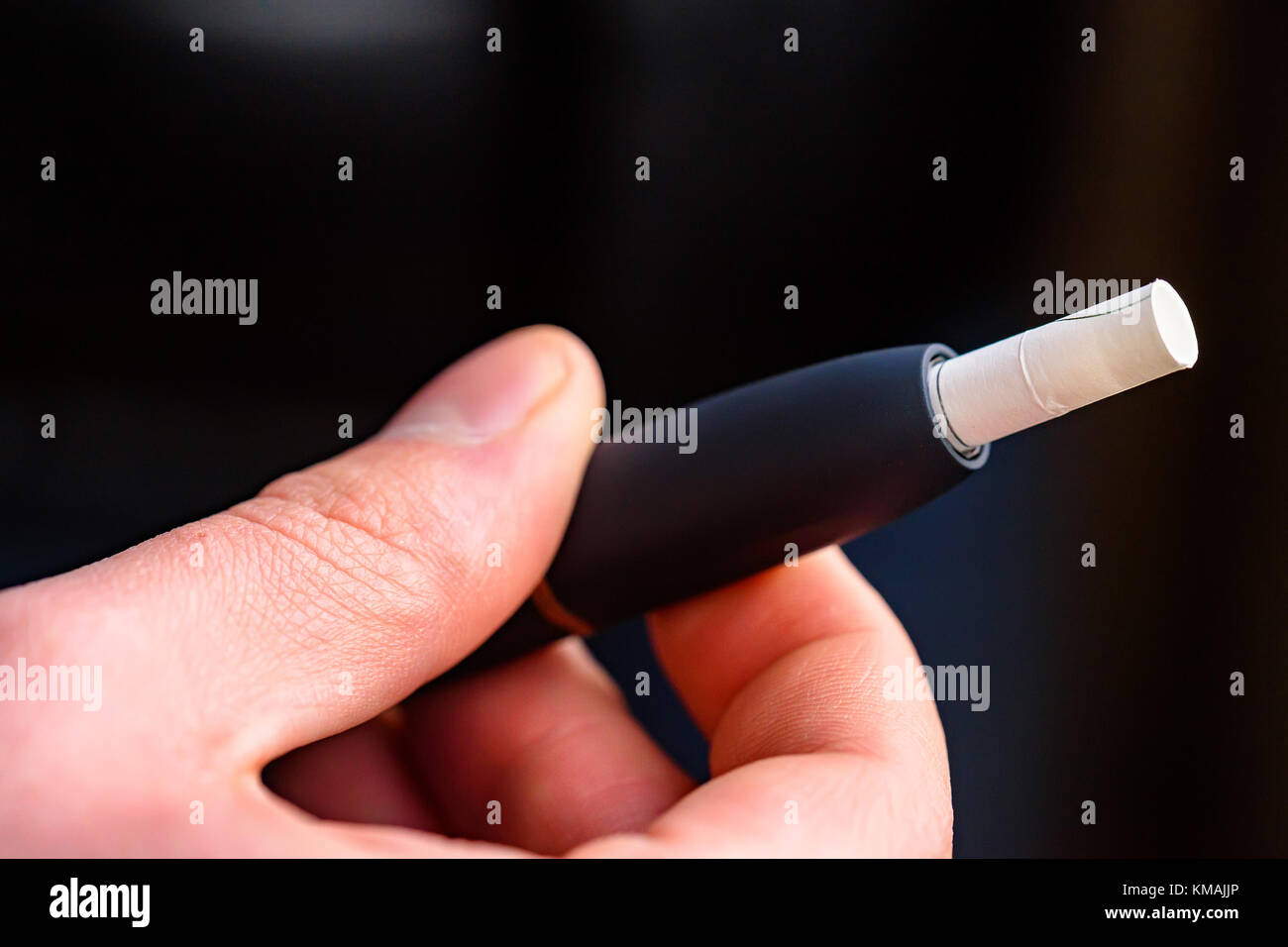 Tobacco heating system or electronoc cigarette Stock Photo - Alamy