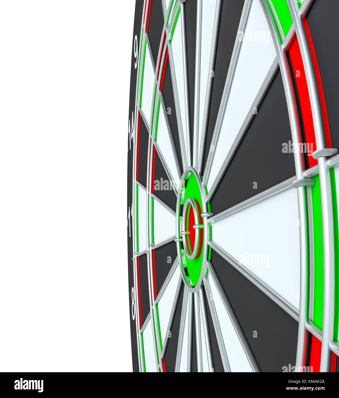 Dart board, isolated Stock Photo - Alamy