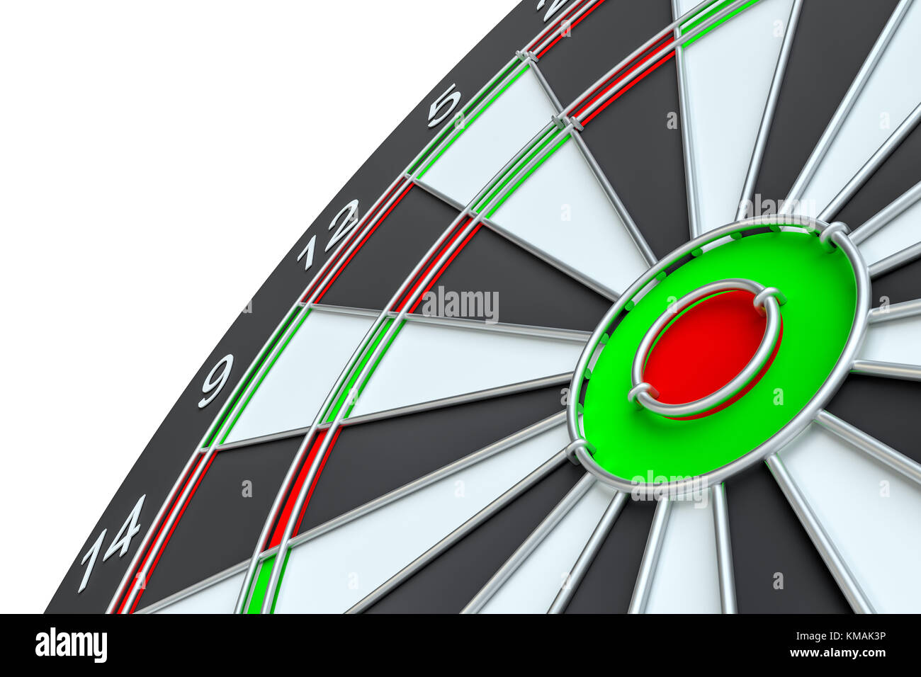 Dart board, isolated Stock Photo - Alamy