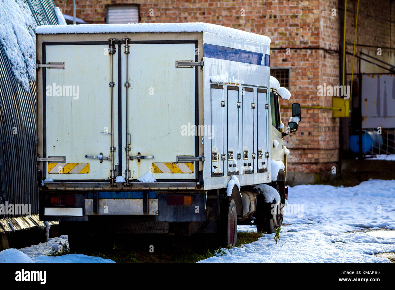 Industrial buildings near road hi-res stock photography and images - Alamy