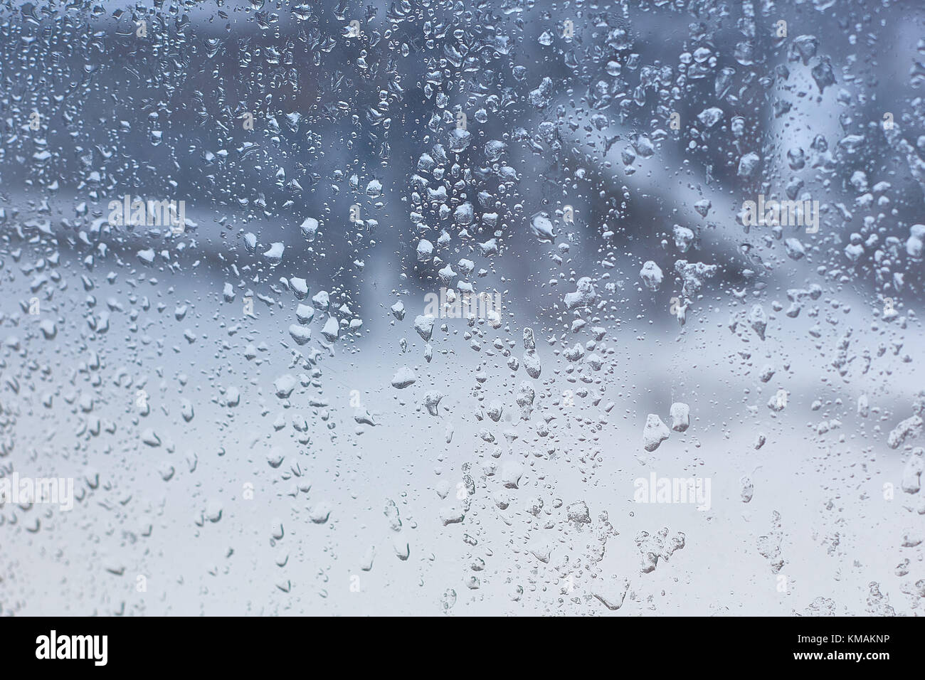 water drops on window glass Stock Photo - Alamy