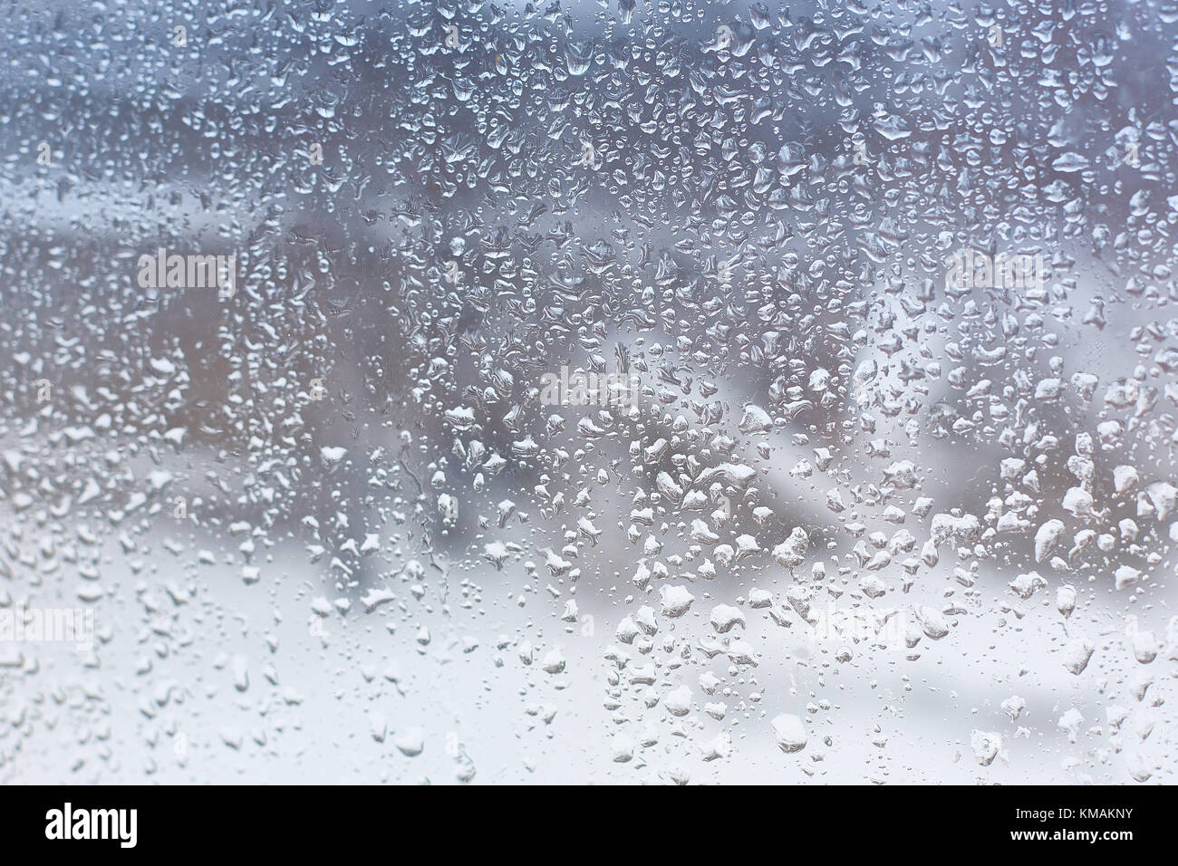 water drops on window glass Stock Photo - Alamy