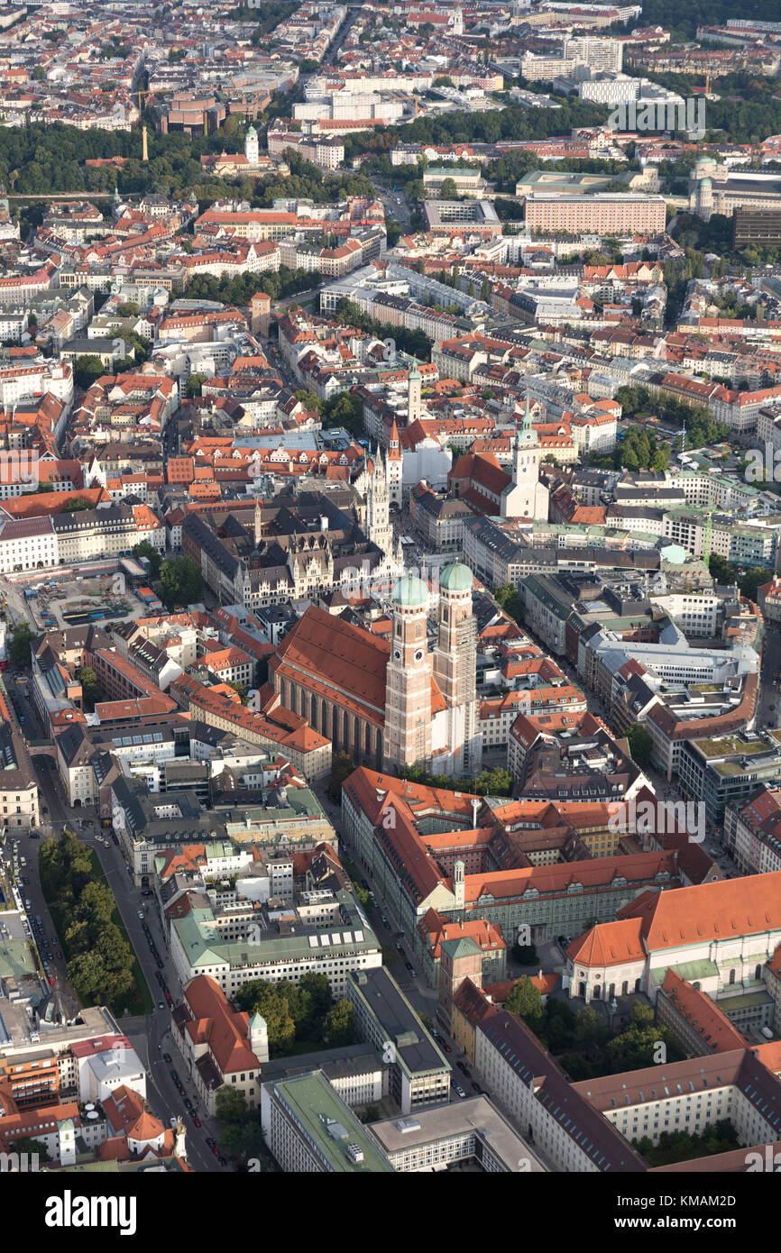aerial view of Munich, Bavaria, Germany Stock Photo - Alamy