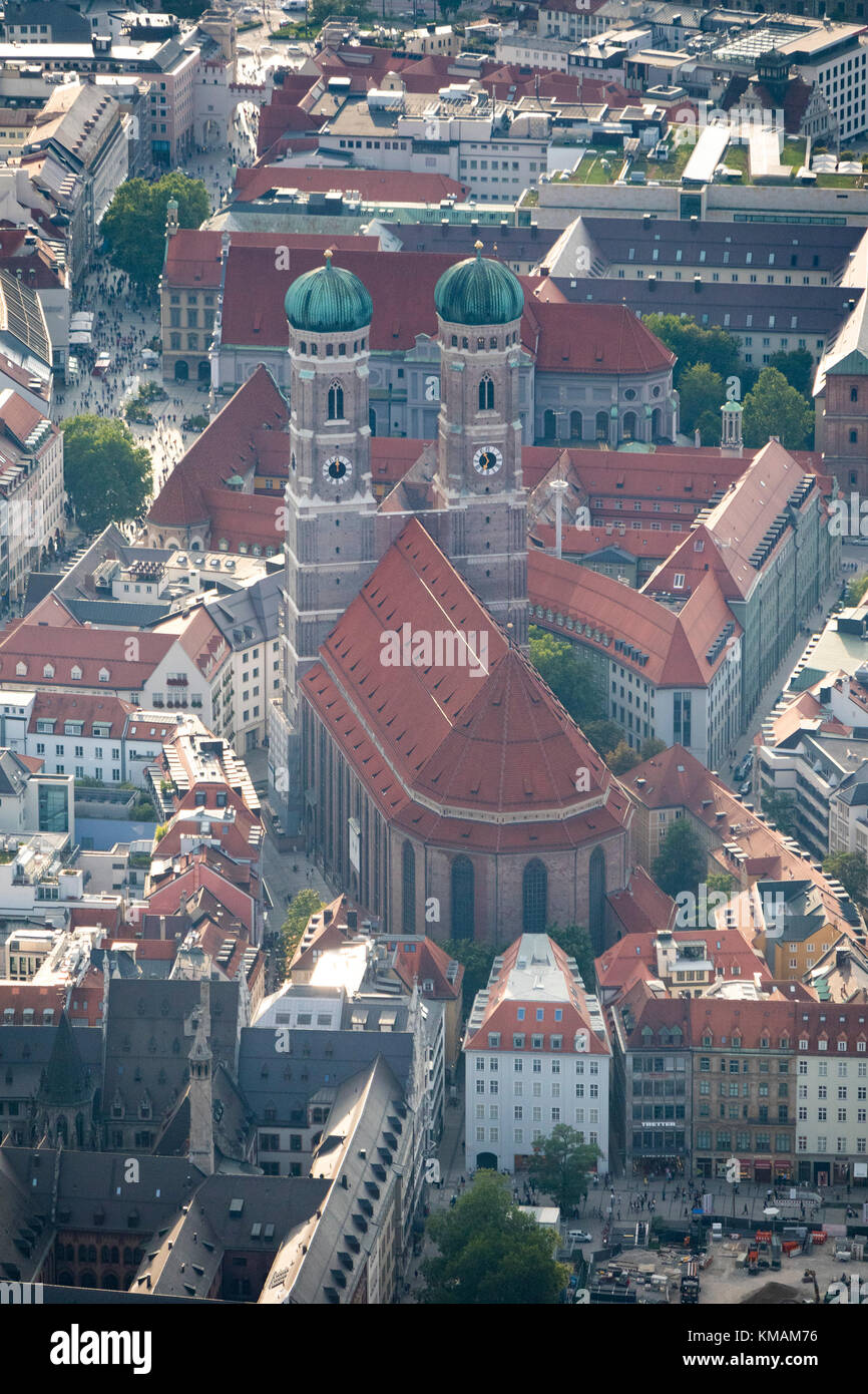 aerial view of Munich, Bavaria, Germany Stock Photo - Alamy
