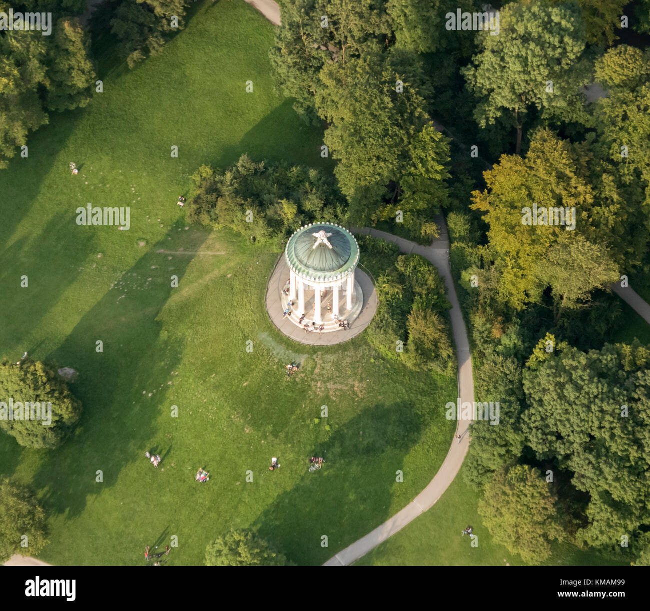 Englischer garten temple hi-res stock photography and images - Alamy